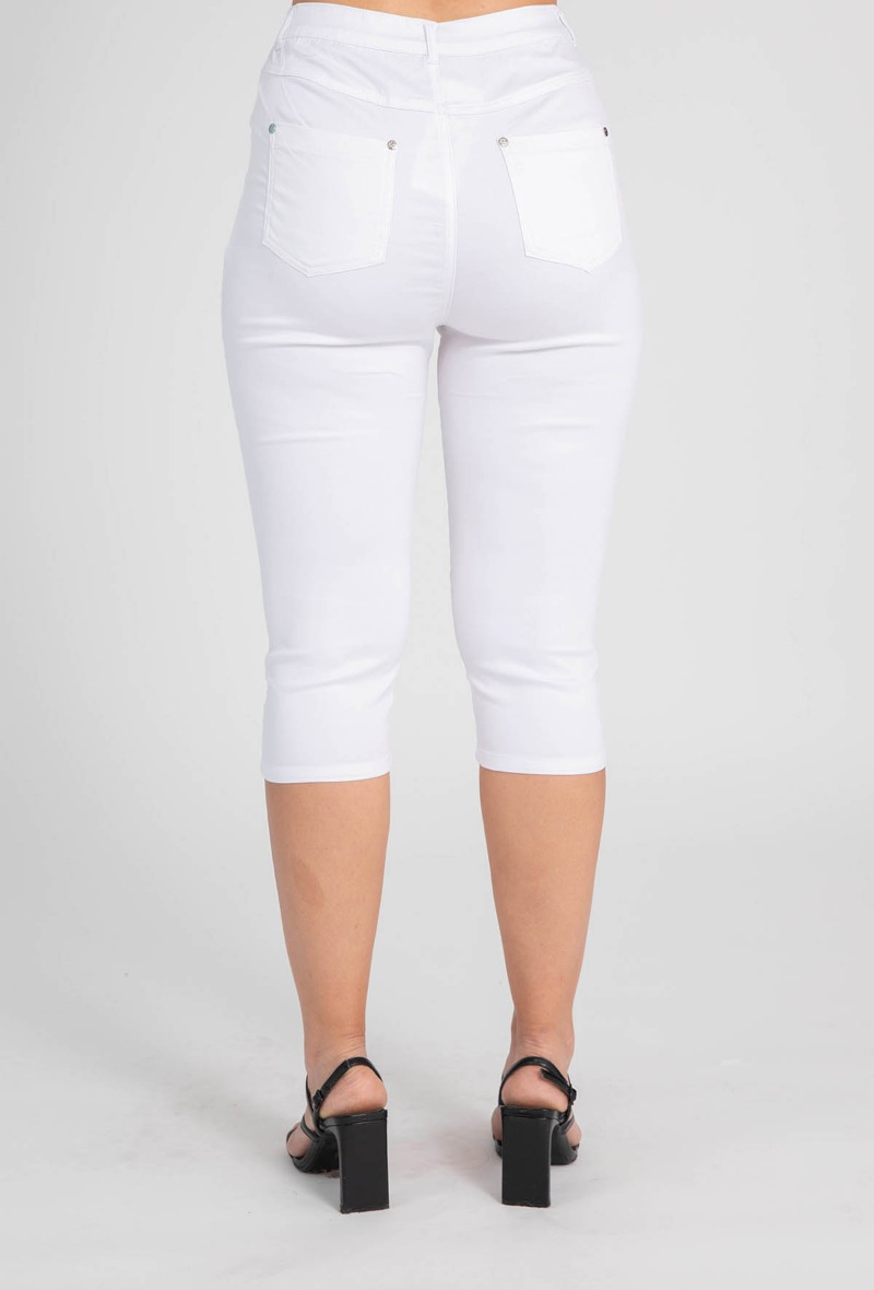 Dreams Plus - Malta. PLUS SIZE HIGHLY STRETCH CAPRI